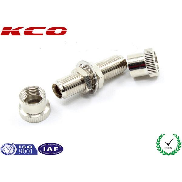 Quality Metal Fiber Optic SMA Adapter , SMA Fiber Optic Connector Multimode Simplex for sale