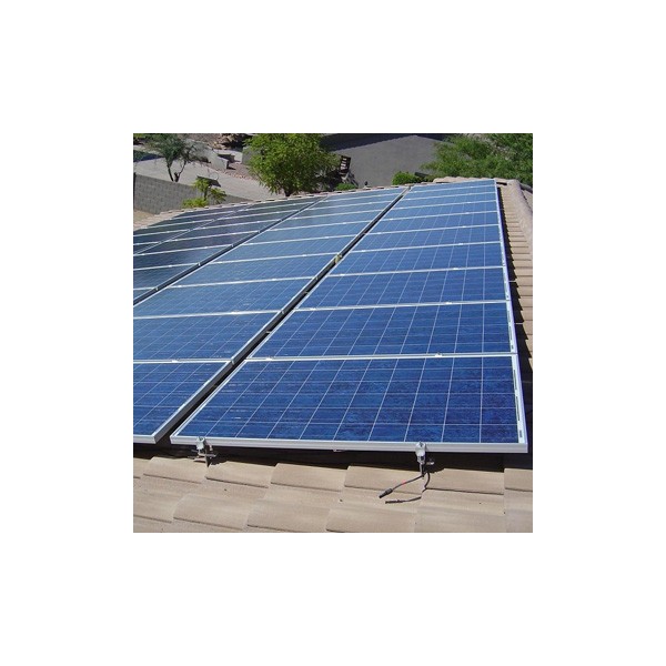 Quality Flexibility Rooftop Hooks Solar Power System Solar Panel Racking Structure for sale