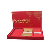 Quality Custom Cardboard Lid-Off Packaging Boxes Red for sale