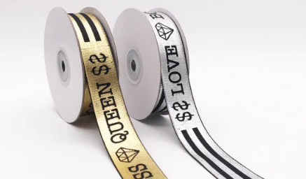Quality Customized Print Satin Grosgrain Ribbon with Logo For Wrapping Decoration for sale