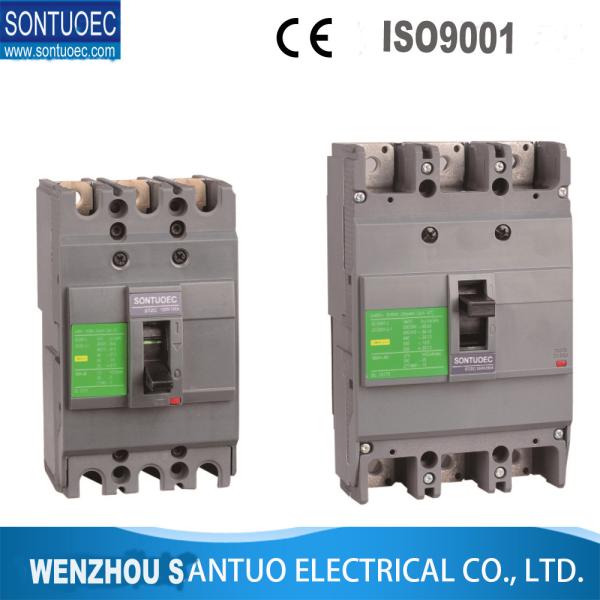 Quality Ecnomic type STEZC Series Moulded case MCCB Circuit Breaker  100A  to 630A with competitive price and good quality for sale