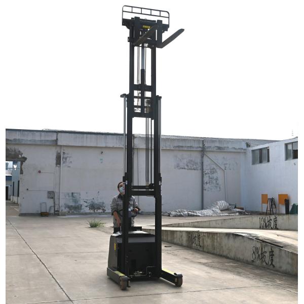 Quality Full Electric Reach Trucks Pallet Stacker 2 Ton Customizable for sale