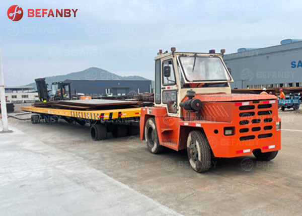 Quality 45 Ton No Power Trackless Transfer Trailer for sale