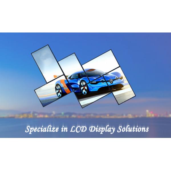 Quality 3.5mm Bezel 2x2 Seamless LCD Video Wall 46 Inch Ultra Narrow Frame for sale