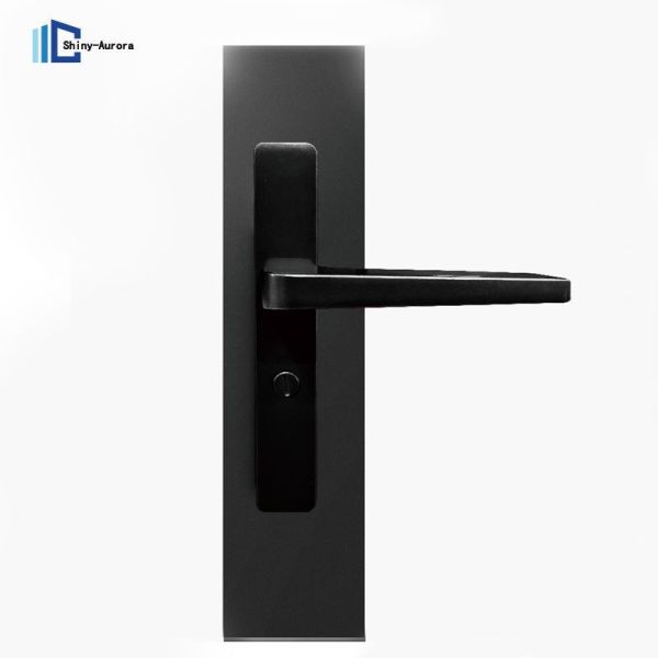 Quality Child Safety Casement Locking Handle , Powder Coating Aluminium Window Handle for sale