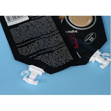 Quality Colorful Small Caliber Twist Spout Cap Press Seal On Comestic Cream Sachet for sale