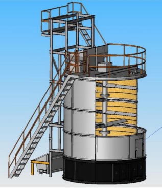 Quality Vertical aerobic fermentation tank for sale