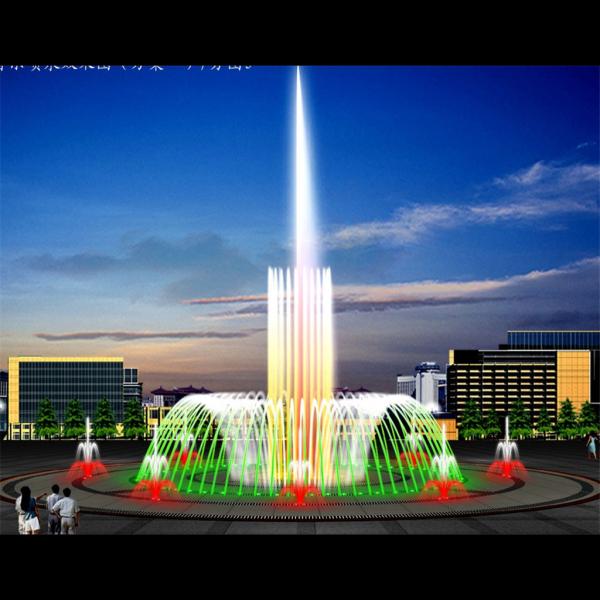 Quality High Spray Dry Floor Fountains RGB Underwater Light for sale