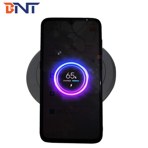 Quality new design black wireless charger for mobile phone for sale