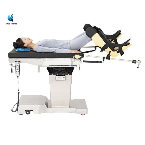 Quality Electric Hydraulic Radiolucent Operating Table Extra Low Height For C-ARM And X-RAY for sale