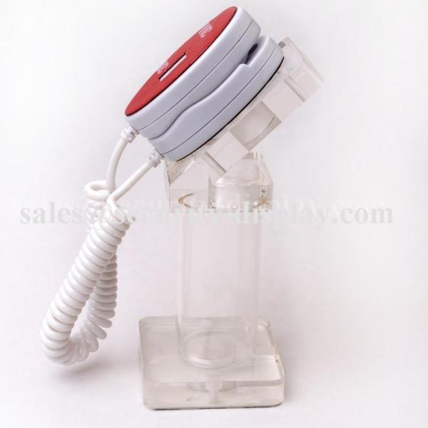 Quality 20cm Cable Magnetic Acrylic Security Display Holder For Mobile Phone for sale