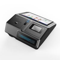 Quality 10.1 Inch Intel celeron J1900 Integrated Pos Terminal With Printer 250Cd/m2 for sale
