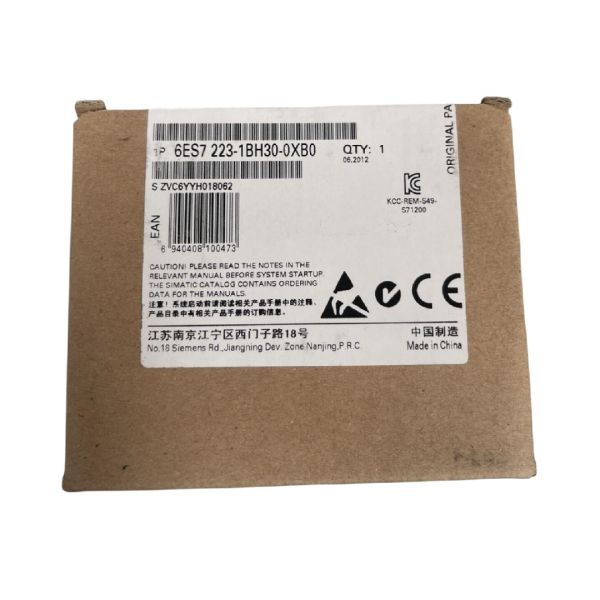 Quality SIEMENS SIMATIC PLC S7-1200 6ES7 223-1BH30-0XB0 SM1223 8 x 24 VDC Input / 8 x 24 for sale