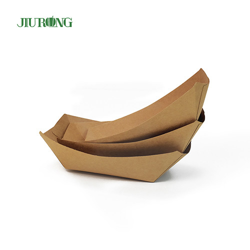 Quality Recyclable Biodegradable Paper Container 85*50*45mm Corrugated Kraft for sale