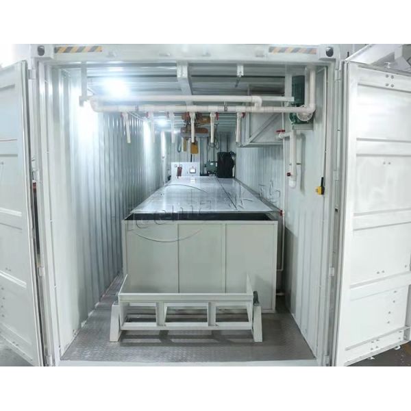 Quality 6400*2250*2500 Container Block Ice Machine with Other Ice Storage Capacity at for sale