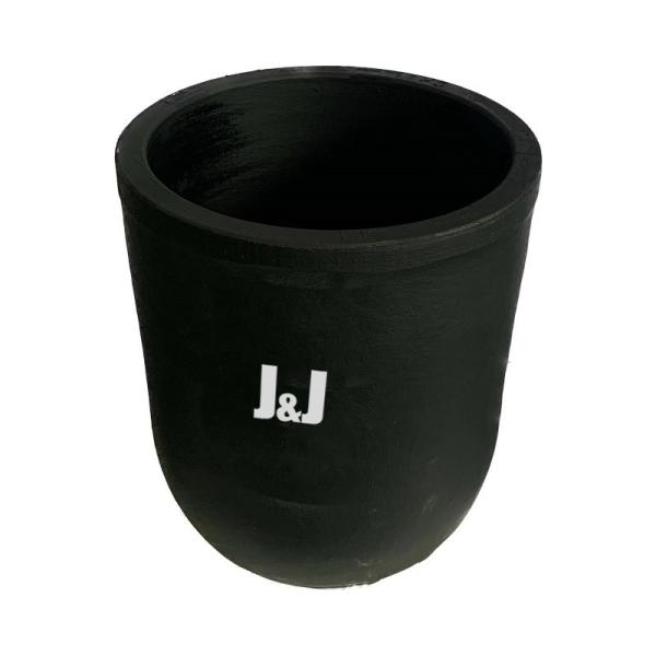 Quality Silicon Carbide Round Conventional Type Crucible 2.21 - 2.25 G/Cm3 Density for sale