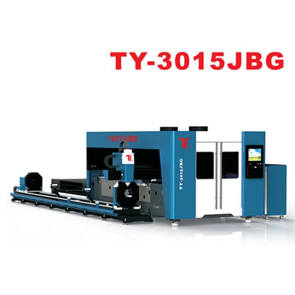 Quality TY-3015JBG 1000W - 6000W CNC Fiber Laser Cutter Metal Tube SS Pipe Laser Cutting Machine for sale