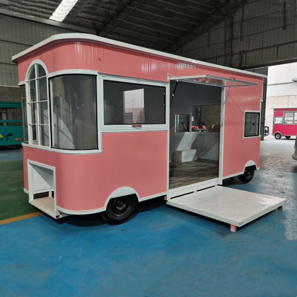 Quality 2023 Electric Mobile Hair Cut Salon Barber Shop Dresser Van Truck Trailer Boutique Cart for sale