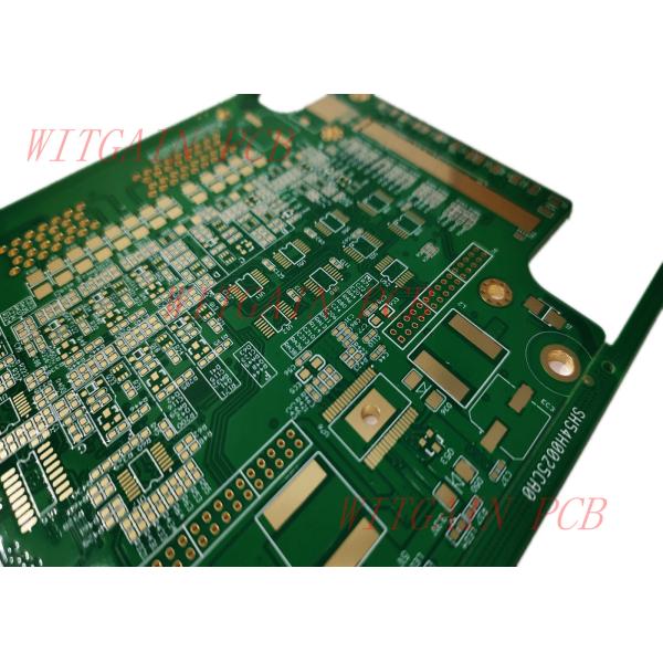 Quality 8 Layer Rigid Flex Printed Circuit Boards 1.6MM Green Solder Mask Immersion Gold for sale