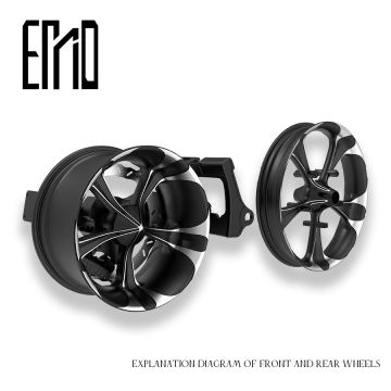 Quality INCA Custom Motorcycle Wheel LG-59 3D Hyperfine Turbo Style Wheels for sale