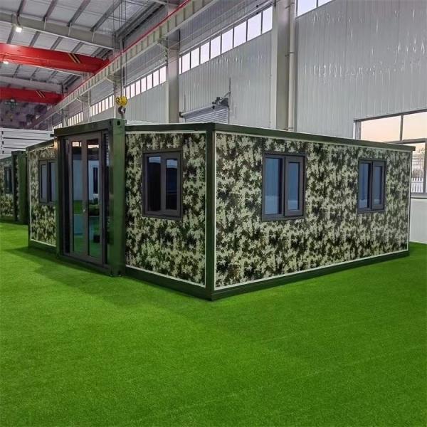 Quality Living Standards Luxary Expandable Double-Wing Container Houses for sale