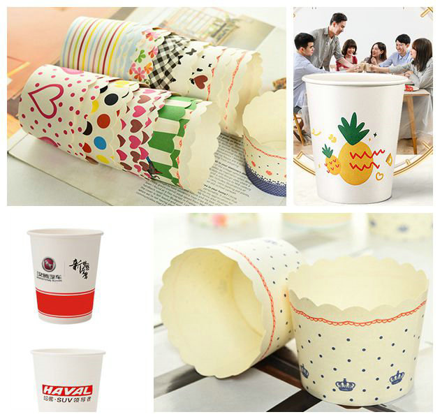 750mm Smoothness White 230g Cupstock Paper For Drinks Paper Cup