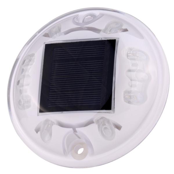 Quality UV Resistance PC 120mm Solar Road Stud Light For Traffice Safety for sale