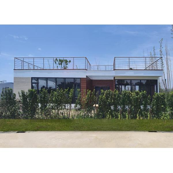 Quality Prefabricated Modular Home Prefab Wooden Bungalow With Light Steel Frame for sale