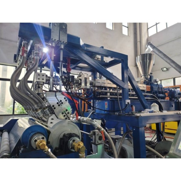 Quality PP CPP CPE Cast Film Extrusion Production Line PLC Intelligent Control for sale