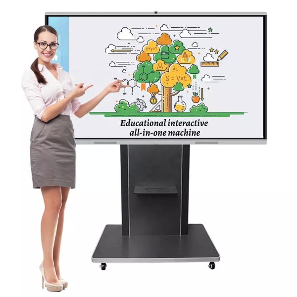Quality HDFocus 65 Inch Smart Board , IR Touch Interactive Teaching Board for sale