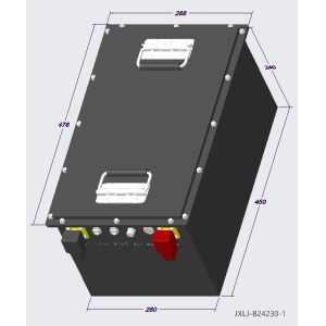 Quality High-Capacity 24V 230Ah Battery for Sweepers Reliable Power Output for sale