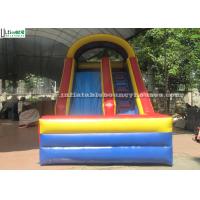 Quality Outdoor Inflatable Dry Slide For Kids , Inflatable Pool Slides for Water Park for sale