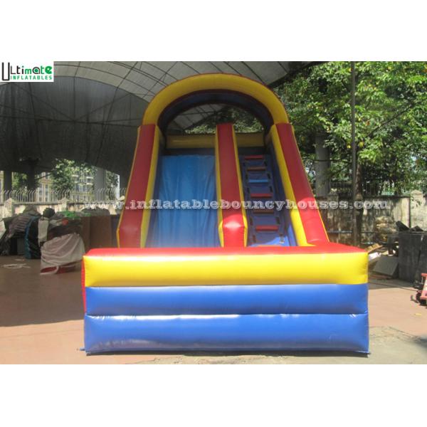 Quality Outdoor Inflatable Dry Slide For Kids , Inflatable Pool Slides for Water Park for sale