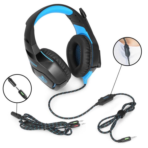 Quality 117dB 2.2kohm ONIKUMA K1 Wired Gaming Headset With Microphone for sale