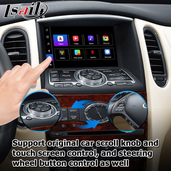 Quality Infiniti QX50 / EX EX35 EX37 Car android 13 System interface box With carplay for sale