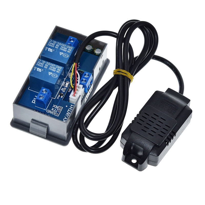Quality 10A Digital Temperature Humidity Controller SHT20 DC 6V-30V high precision for sale