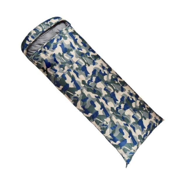 Quality Camouflage Style Waterproof Sleeping Bag , Compact Backpacking Sleeping Bag for sale