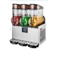 China R134a SS Kitchen Equipment , LED Light 3 Tank Slush Machine factory