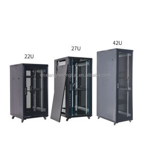 Quality Server Room 19 Inch 6U 9U 12U 42U Wall Mount Rack With Design Floor Standing for sale