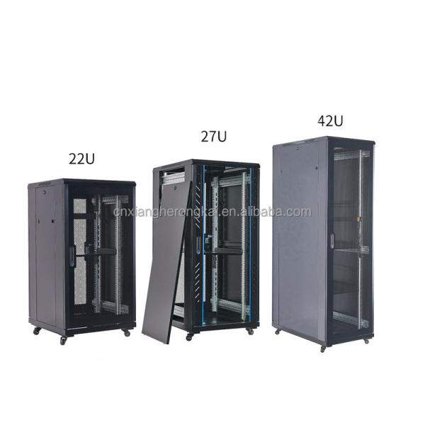 Quality Server Room 19 Inch 6U 9U 12U 42U Wall Mount Rack With Design Floor Standing Server Rack for sale