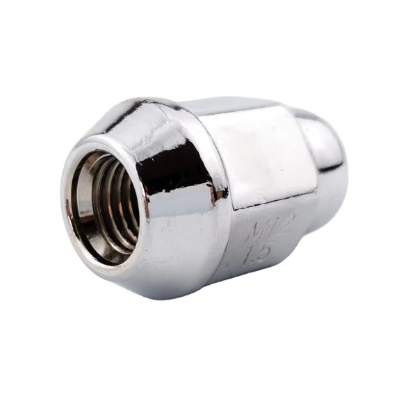 Quality Chrome Lug Nuts for Kawasaki Honda Suzuki Yamaha Arctic Car M12x1.5 HEX 19/ M10x1.25 HEX 17/ 1/2-20 HEX 21 35mm Length for sale