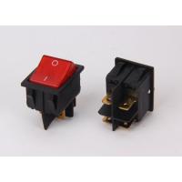 Quality Led Panel Waterproof Lighted Rocker Switch , On On Miniature Rocker Switch for sale