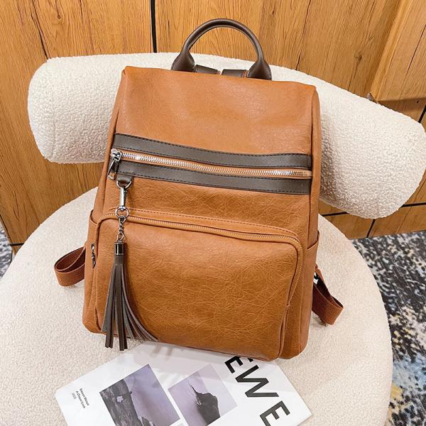 Quality 26*33*13cm Multi-functional and Stylish PU Leather Travel Backpack for Ladies for sale