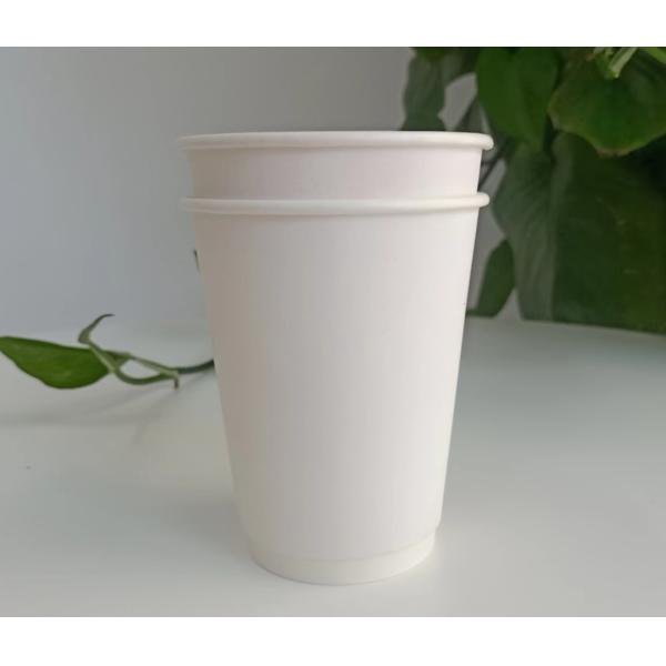 Quality Disposable 12oz 300g 18PE 250 Double Wall Paper Cups 2.5oz-22oz Customized for sale