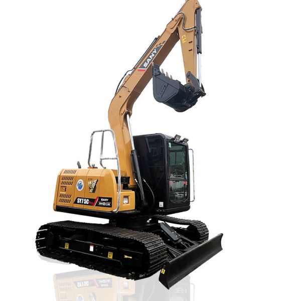 Quality SANY SY75 Used Hydraulic Excavator for sale