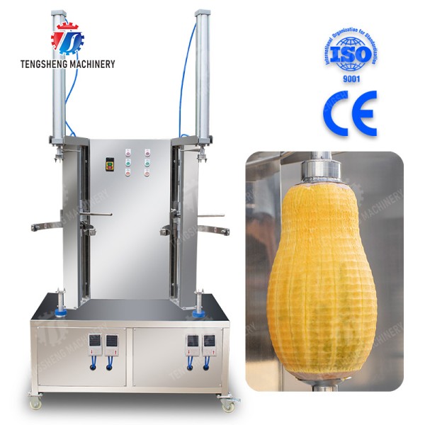 Quality papaya chieh-qua pumpkin wax gourd pineapple Vegetable Vertical double cutter for sale