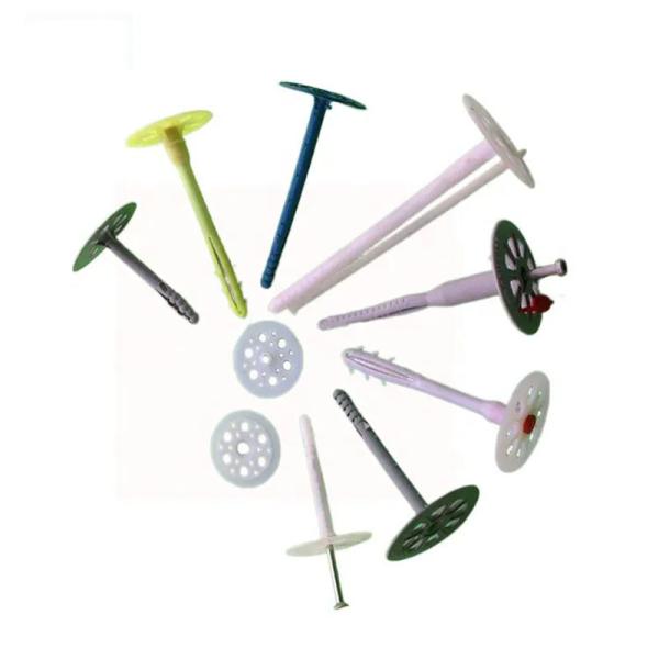 Quality Weather Resistant Plastic Insulation Nails For Foam Board Insulation Secure Wall for sale
