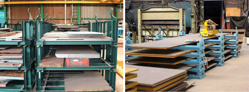 Long Products Pallet Stacking Rack