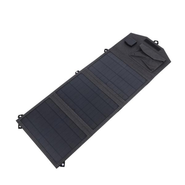 Quality 21W Solar Panel Handbag Portable Folding Backpack Power Charger for sale