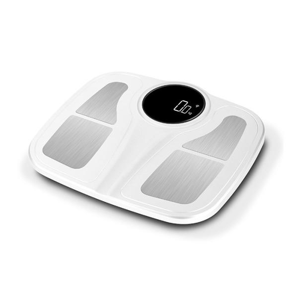 Quality Auto On / Off Full ABS Plastic WiFi Smart Body Analyser Scale for sale